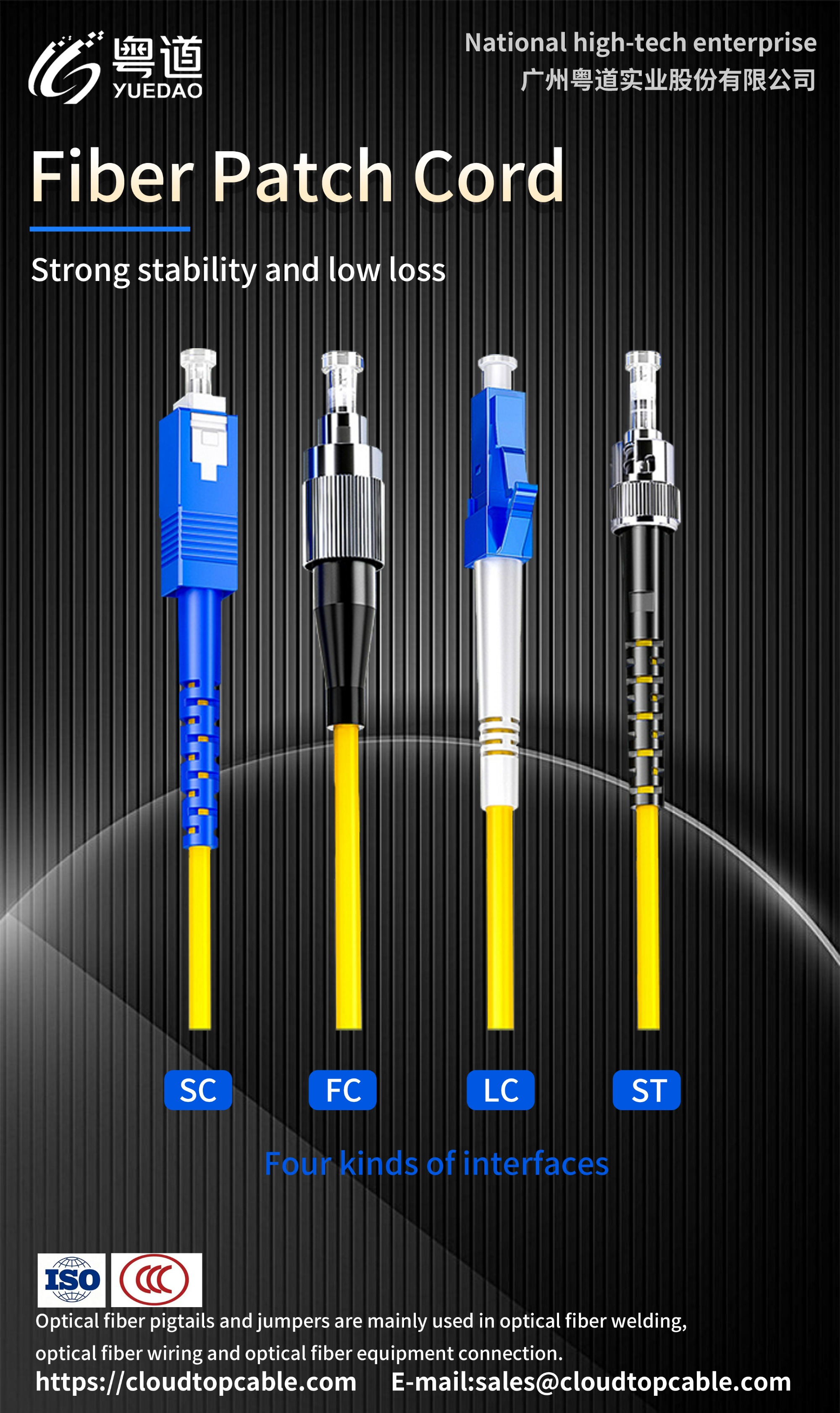 common sense of fiber optic patch cords and the application